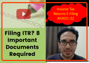 Documents Required For ITR Filing - Save More Money